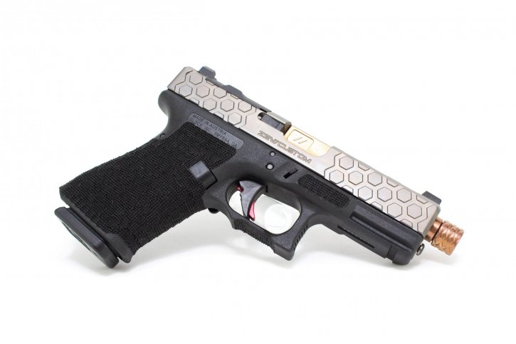 Zev Technologies Zev Custom Hex Glock 19 9x19mm Z19-3G-HEX-RMR-CW.ABS ... Zev Technologies Zev Custom Hex Glock 19 9x19mm Z19-3G-HEX-RMR-CW.ABS ...